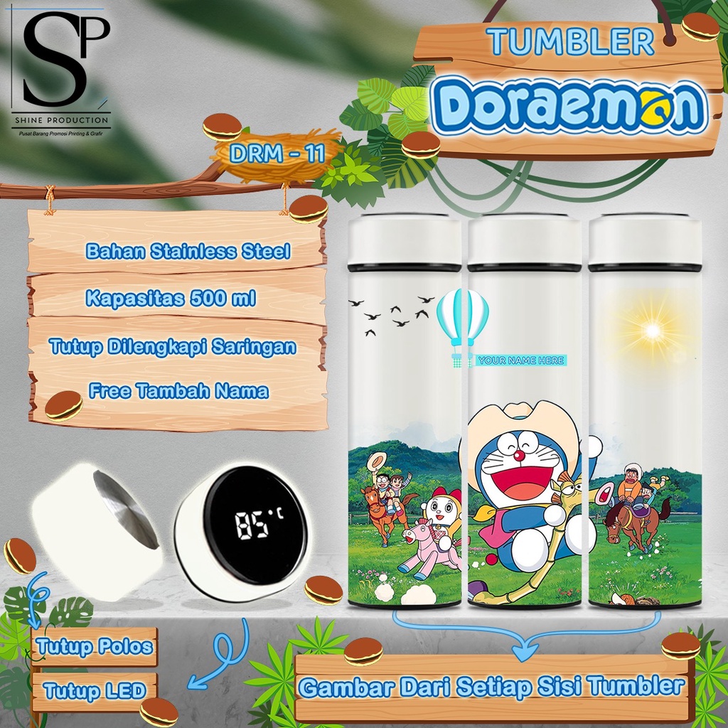 Jual Botol Minum Doraemon Tumler Doraemin | Shopee Indonesia