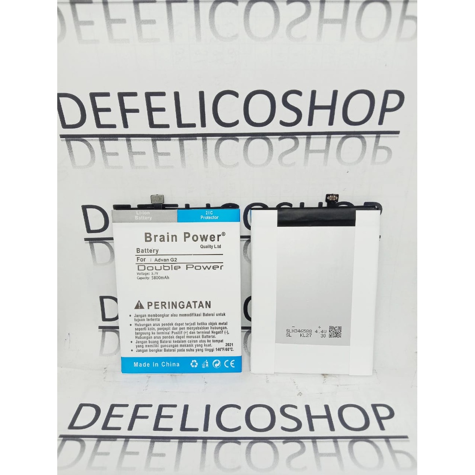 Jual Baterai Advan G2 Soket Advan i55C G2 pro 2020 G3 pro 2020 Original Double Power Batrai ...