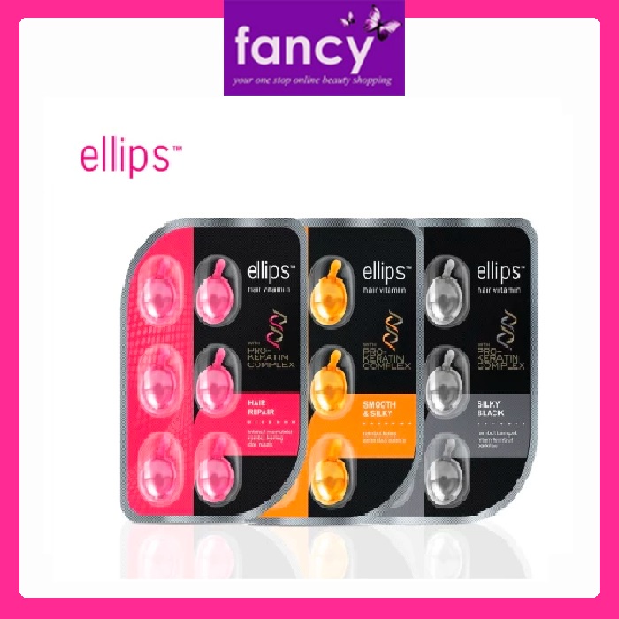 Jual Ellips Hair Vitamin Pro Keratin Complex Blister | Shopee Indonesia