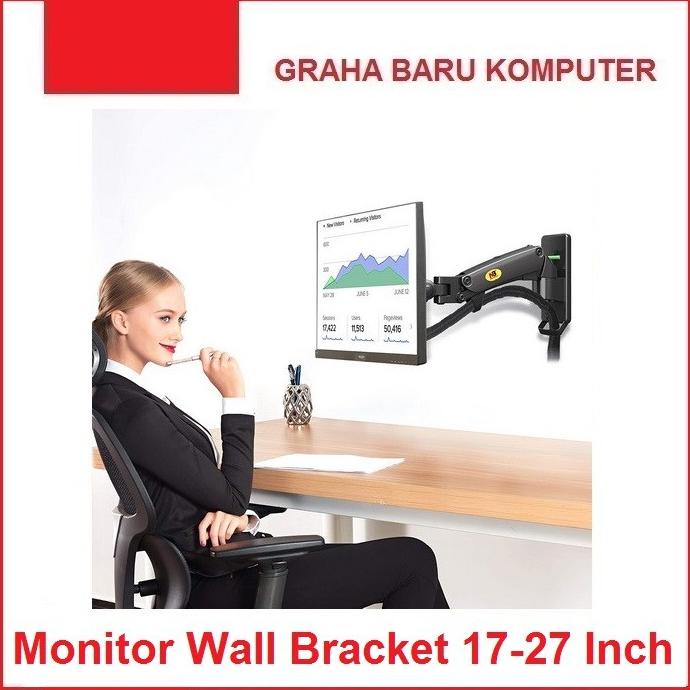 Jual North Bayou F120 Bracket Dinding Monitor Breket Komputer Tv ...