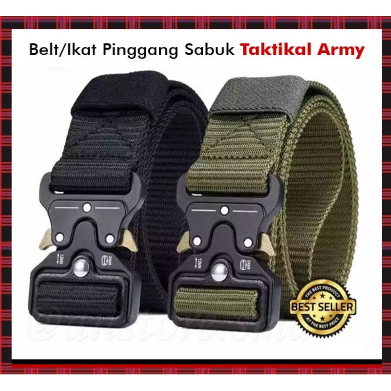 Jual IKAT PINGGANG GESPER TACTICAL FAST UNLOCK SABUK BELT CANVAS ...