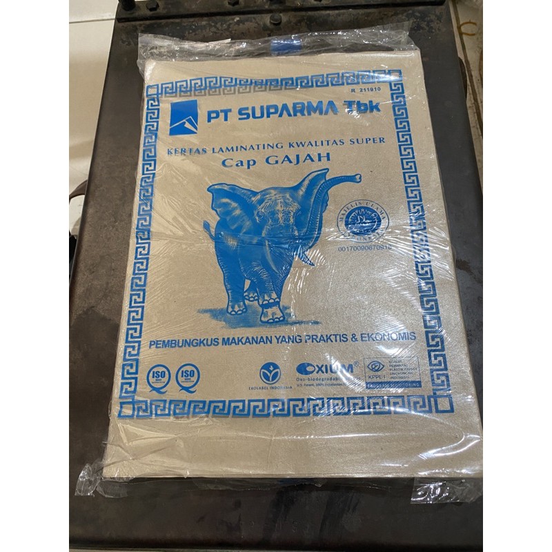 Jual Kertas Bungkus Nasi / Kertas Pembungkus Makanan /Kertas Nasi Cap ...