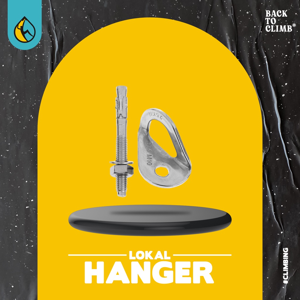 Jual Hanger Bolt Panjat Tebing - Hanger Hammock Anchor/ Angkur | Shopee ...