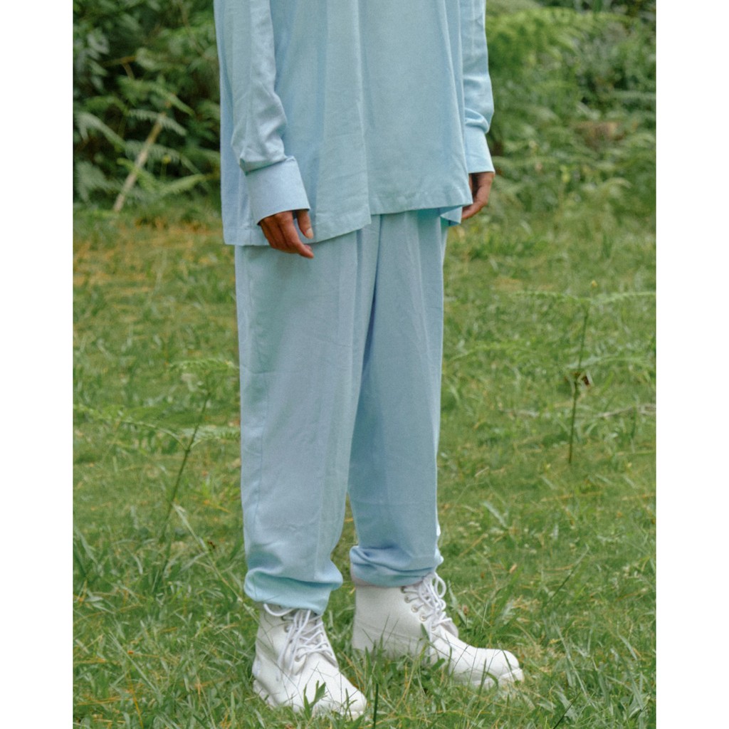 Jual SVH | HANBIN TROUSERS IN BLUE | Celana Panjang Pria | Celana ...
