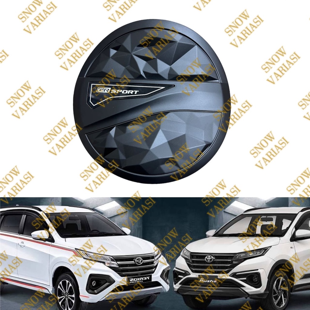 Jual Tank Cover All New Rush Terios 2018 2021 2022 2023 GR Sport Hitam ...