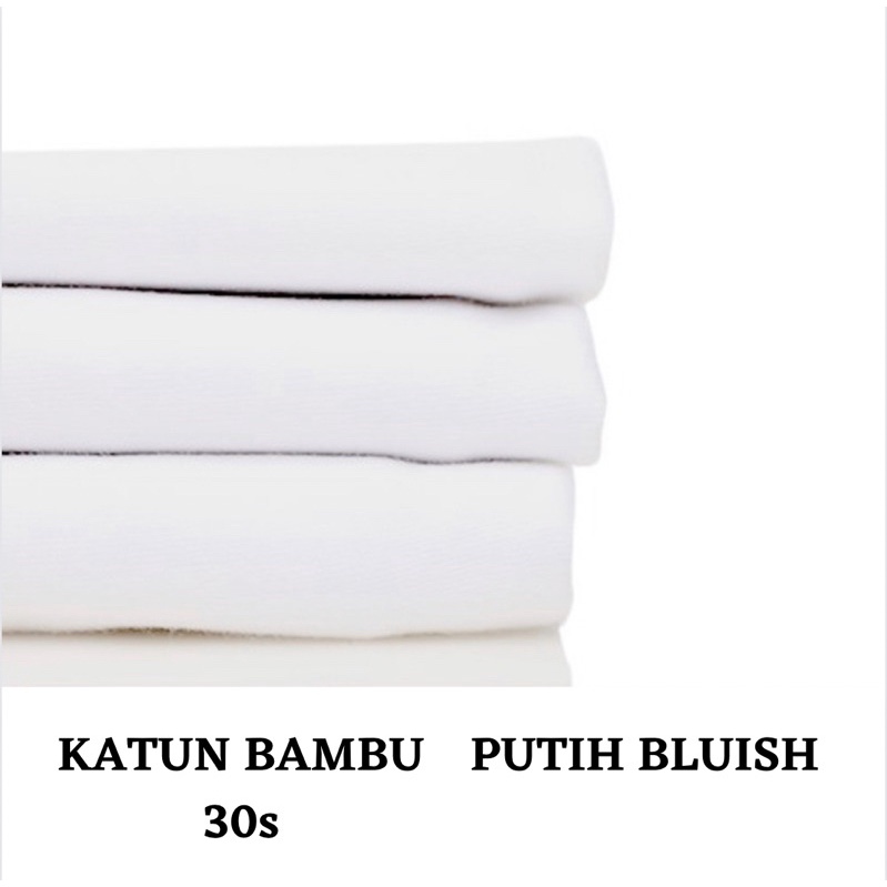 Jual Katun Bambu Murah (HABISIN STOCK)/ Cotton Bamboo Ecer per 1kg ...