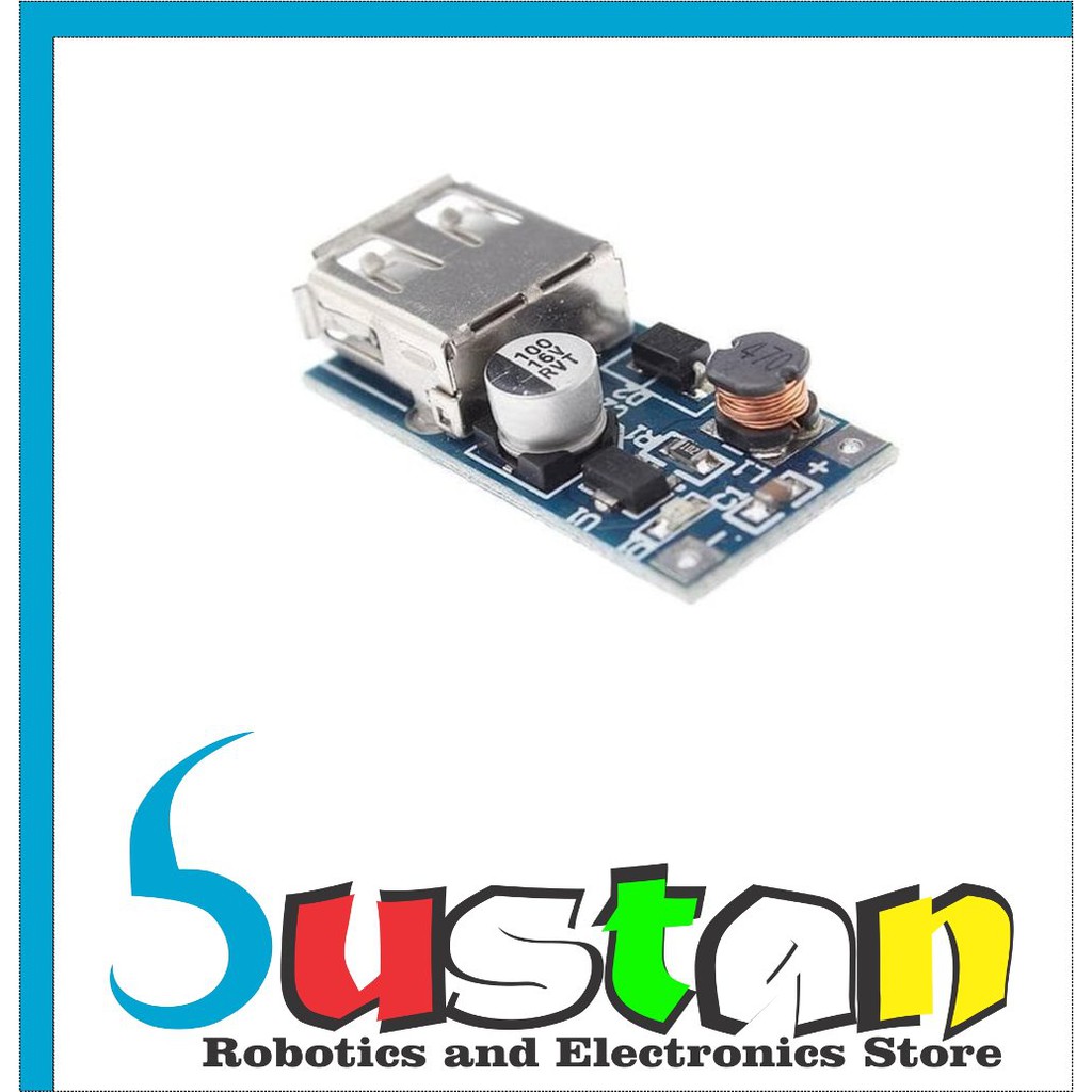 Jual DC-DC Step Up USB Boost Converter 0.9-5V to 5V 600MA Module ...