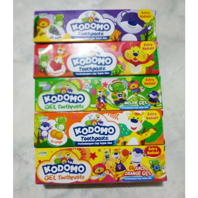 Jual Pasta Gigi Kodomo 45g | Kodomo Toothpaste | Odol Kodomo | Shopee ...