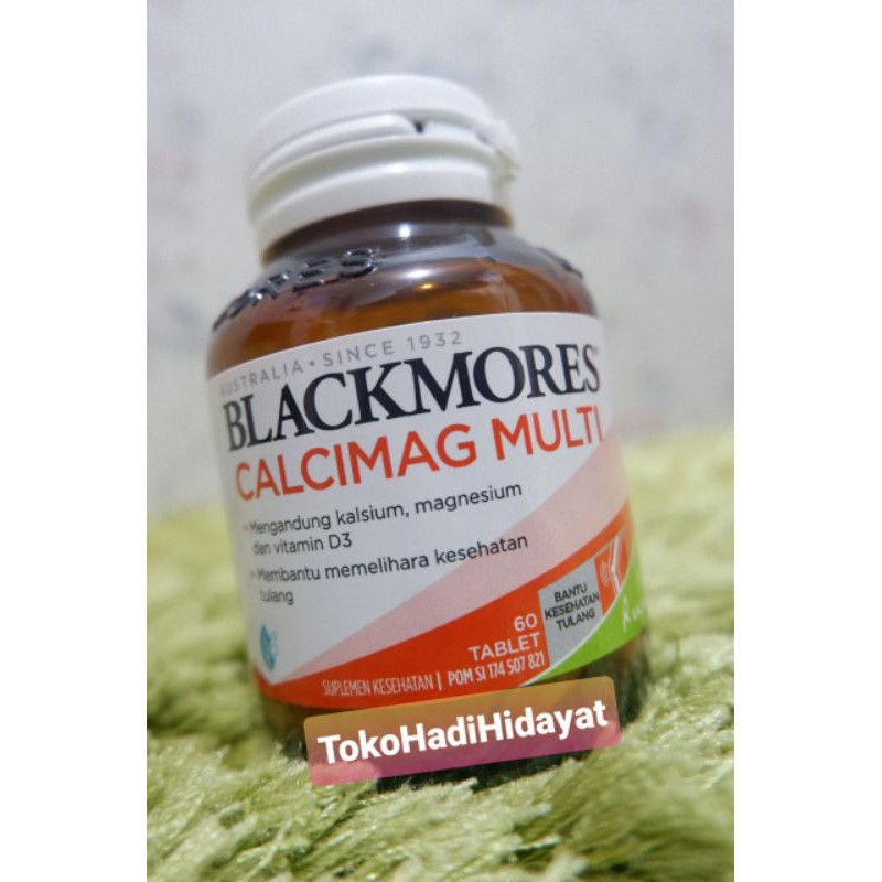Jual Blackmores Calcimag Multi 60 tablet kalsium magnesium dan vitamin d3 | Shopee Indonesia