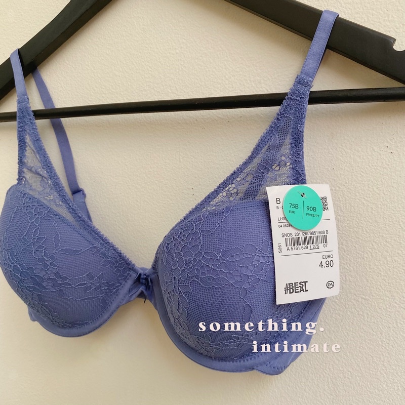 Jual [200K ISI 4PC] C&A Zoe Plunge Full Cup Cover Up Lacey Underwired Bra / Bh Renda Dengan ...