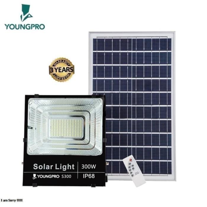 Jual SOLAR PANEL LED 300WATT +KABEL+PASANG JAKARTA/LAMPU SOLAR CELL ...