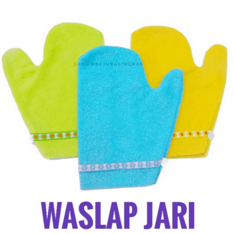 Jual waslap JARI perlengkapan mandi bayi | Shopee Indonesia