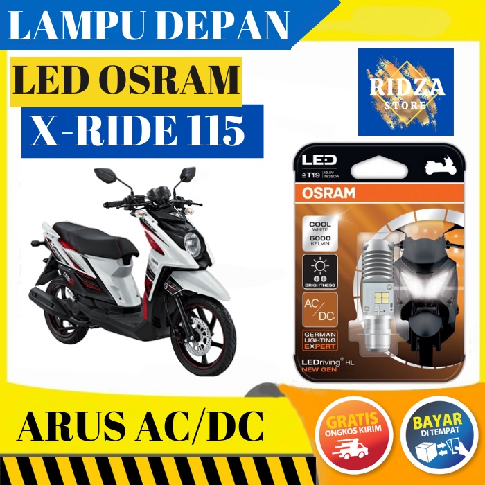 Jual LAMPU DEPAN LED OSRAM YAMAHA X-RIDE 115 ORIGINAL | Shopee Indonesia