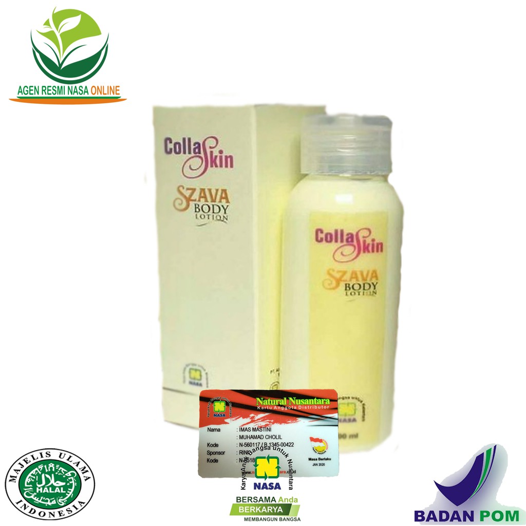Jual Collaskin Collagen Body Lotion COBL NASA / Agen Resmi Nasa Online ...