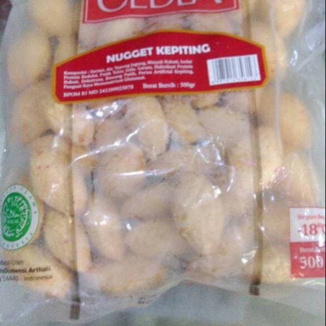Jual Nugget kepiting cedea 500gram | Shopee Indonesia