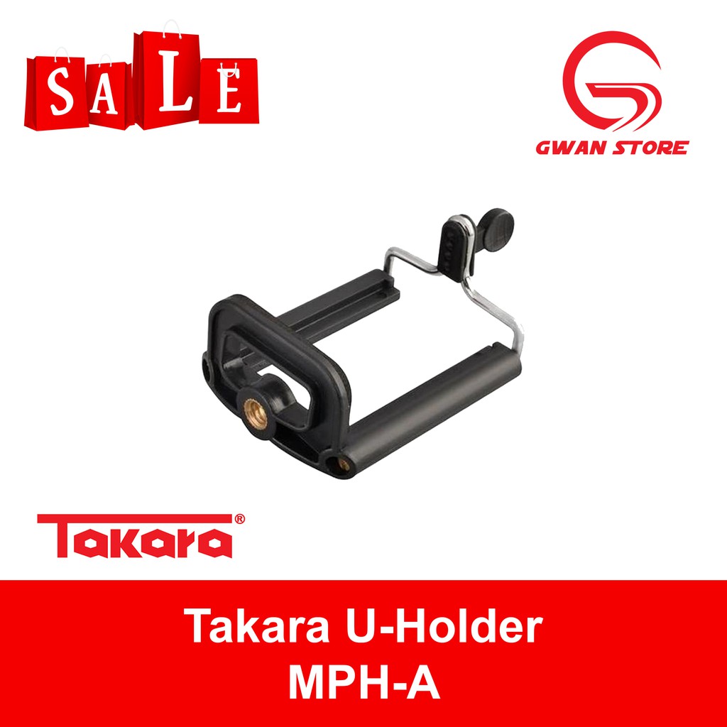 Jual U-Holder Phone Holder Universal Clamp Takara MPH-A MPHA untuk ...