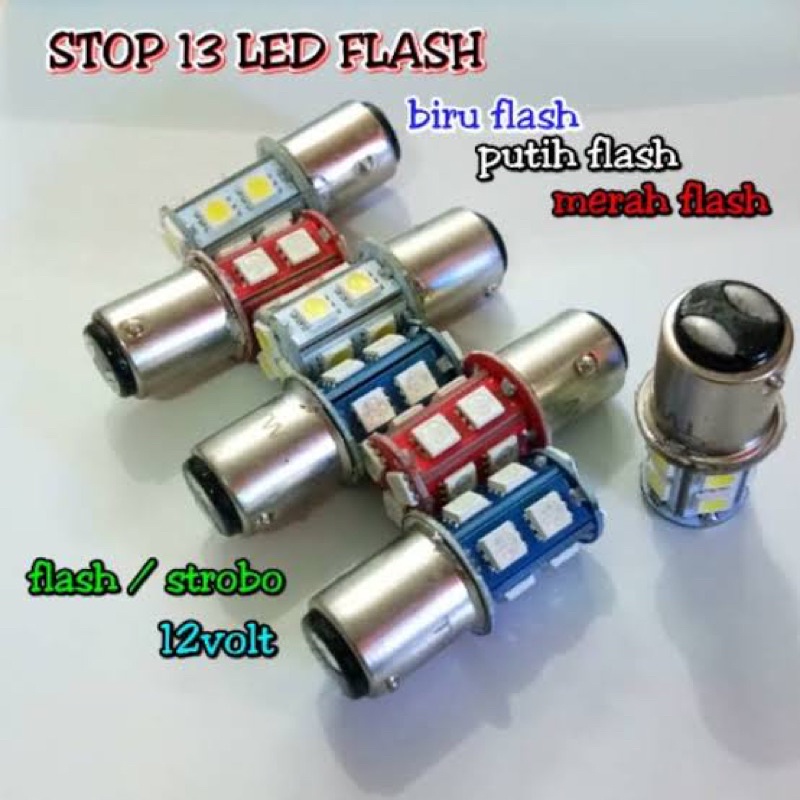 Jual lampu stop motor 13 led lampu stop led lampu stop motor matik dan ...