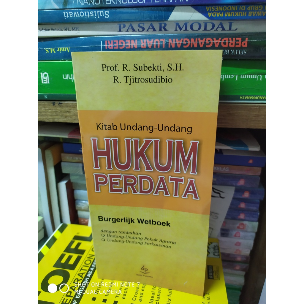 Jual Kitab Undang Undang Hukum Perdata Subekti | Shopee Indonesia