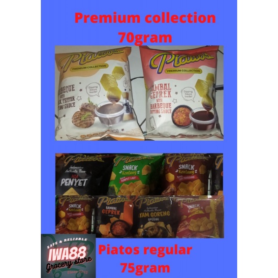 Jual piattos snack kentang all variant | Shopee Indonesia
