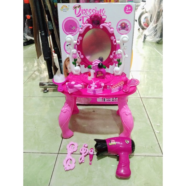Jual mainan dressing table mainan meja rias anak | Shopee Indonesia