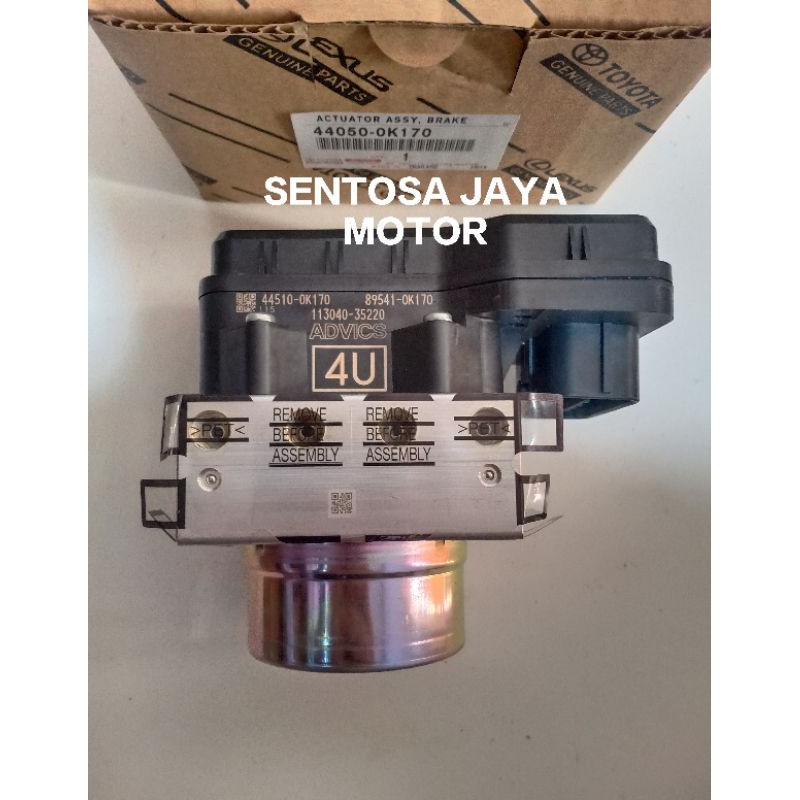 Jual MODUL ABS REM ACTUATOR ASSY BRAKE INNOVA REBORN 2016 UP ASLI 44050 ...