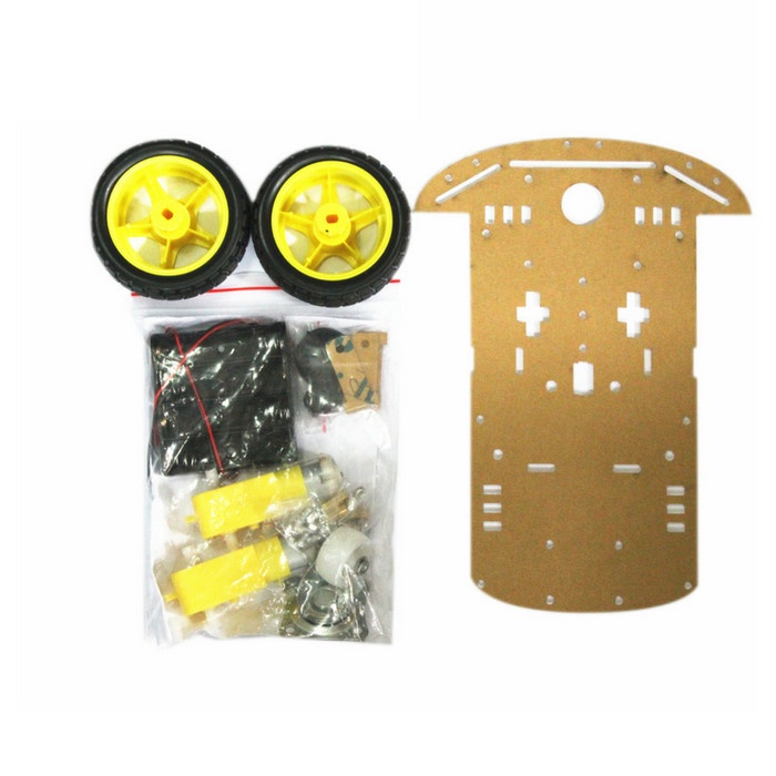 Jual Toys Store - Smart Car Chassis Bodi Robot Line Follower 2 Motor ...