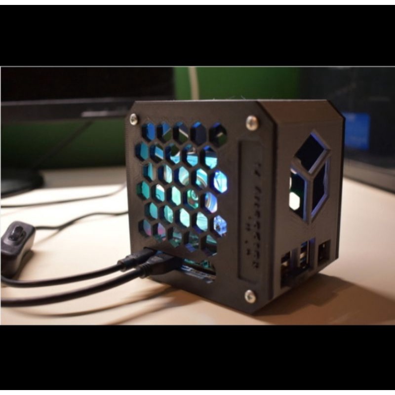 Jual Raspberry Pi 4 Desktop Tower Case Casing - Z3D | Shopee Indonesia
