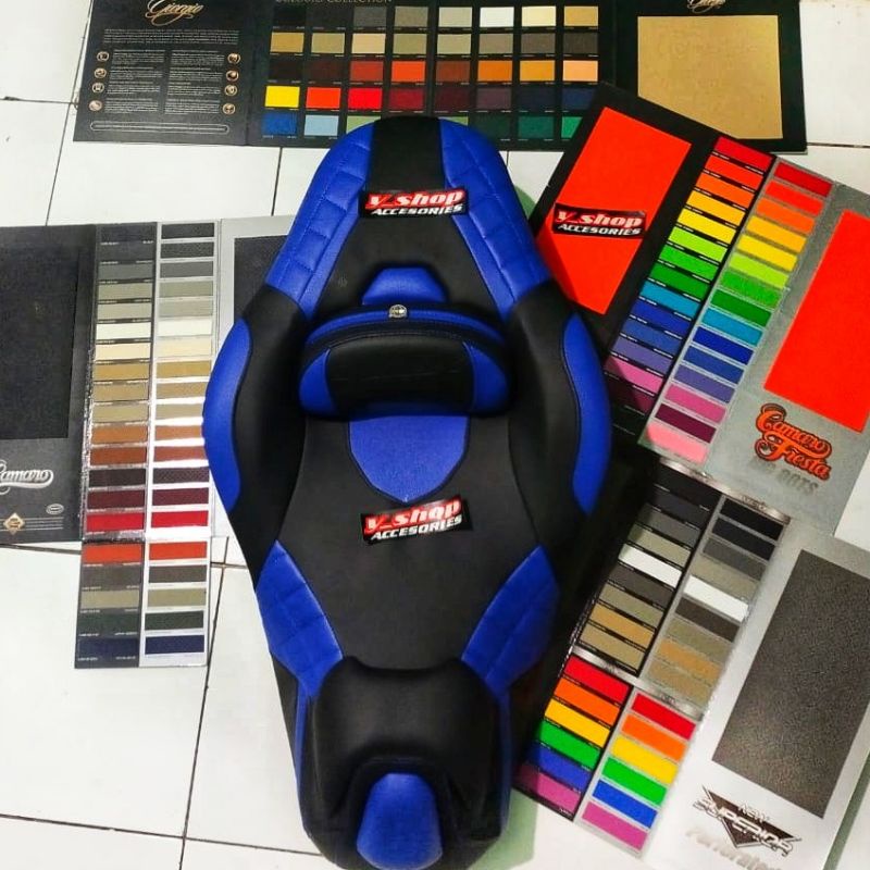 Jual Custom Jok Motor Modifikasi All New Nmax 155 Old Model Cobra Jok ...