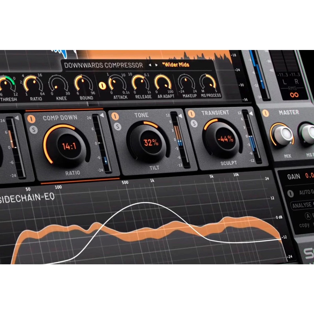 Jual Plugin ADPTR Audio Sculpt v1 - vst built on top of four dynamic ...