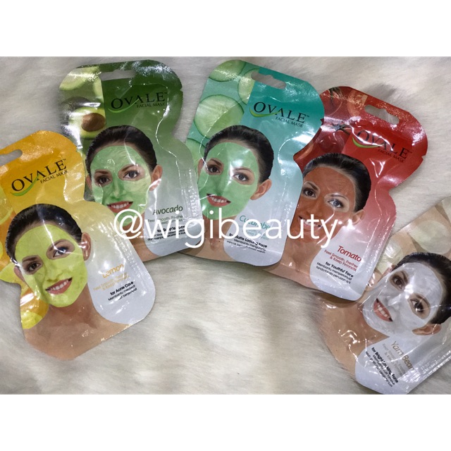 Jual OVALE facial mask 15gr sachet 100% ORIGINAL | Shopee Indonesia