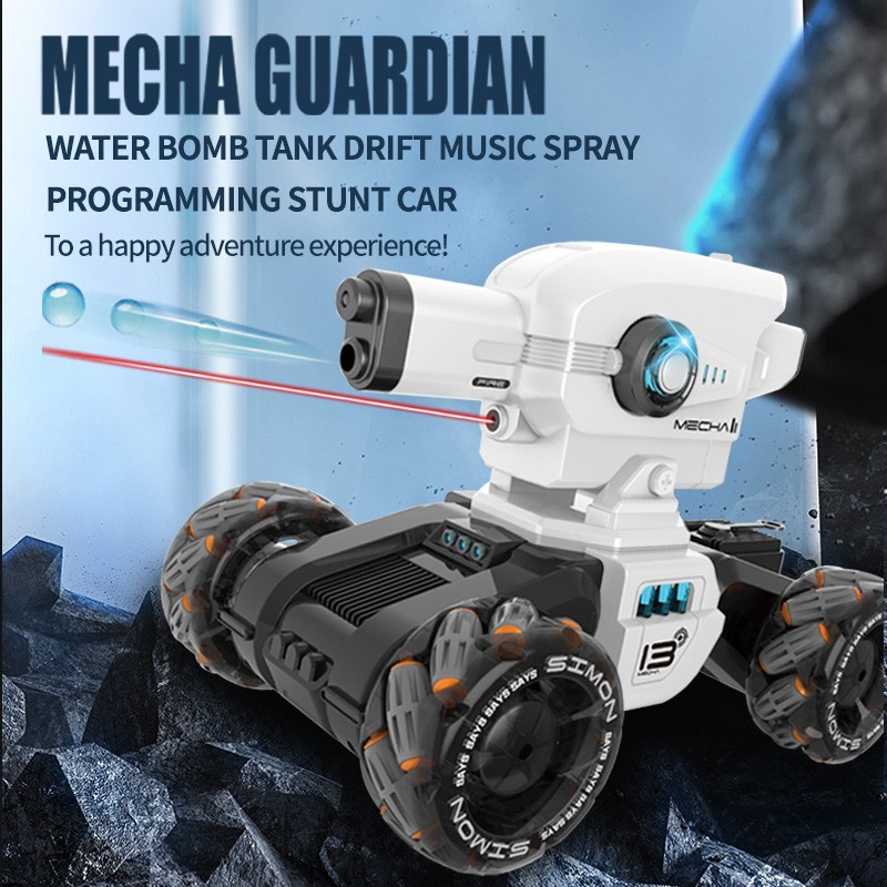 Jual Remote Control Water Bomb Tank with Cool LED Music and Mist Spray ...