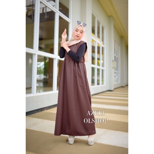 Jual INNER SERUT DALAMAN GAMIS/INNER MAXI DRESS | Shopee Indonesia