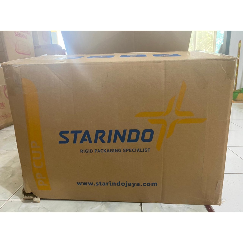 Jual GELAS POP ICE/GELAS PLASTIK STARINDO/GELAS BUBBLE/GELAS OZ 22OZ ...