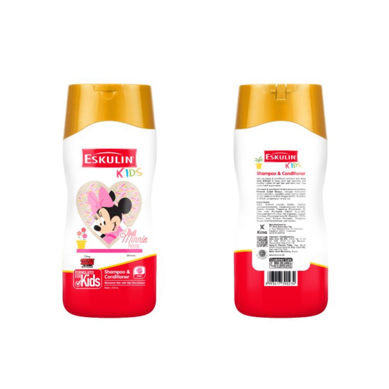 Jual SALE Eskulin Shampoo & Conditioner kids/Shampoo Anak/Sampo Anak ...