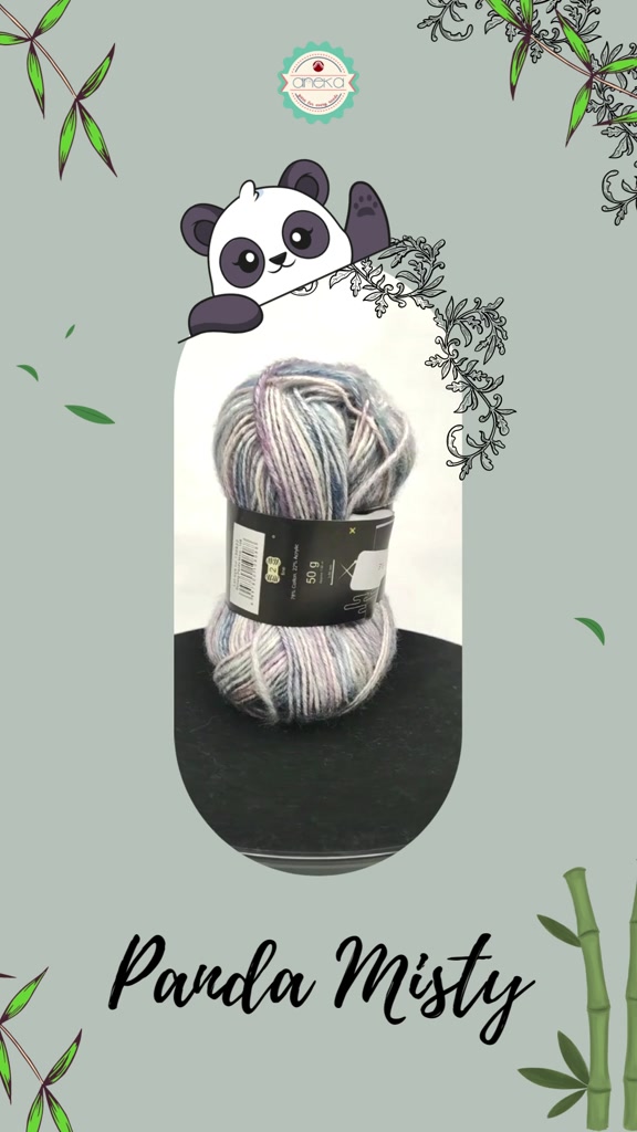 Jual KATALOG - Benang Rajut Katun Panda Misty Sembur / Semprot Wol ...