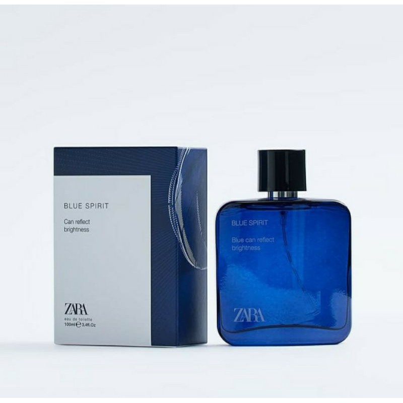 Jual Parfum Wanita Zara Blue Spirit - 100ml Lengkap Box | Shopee Indonesia