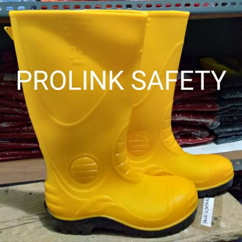 Jual SEPATU KERJA AP BOOTS BOOT KARET KUNING PROYEK | Shopee Indonesia