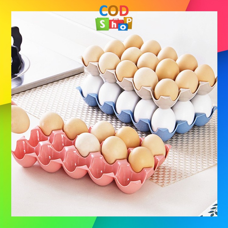 Jual COD - H5201 Rak Telur 15 Slot / Tempat Penyimpanan Telur / Kotak ...
