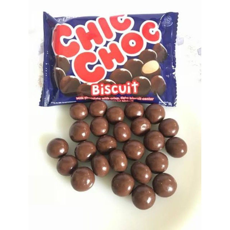 Jual [COKELAT] Delfi Chic Choc /Maltitos 40GR Cokelat isi Biskuit ...