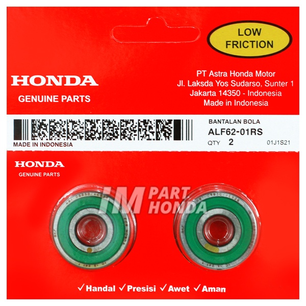 Jual ALF6201RS Laher Roda Depan 6201 RS Supra X 125 Lama Batman Karisma ...