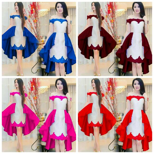 Jual gll DRES HUINA MERAH , FANTA, BENHUR, MARON | Shopee Indonesia