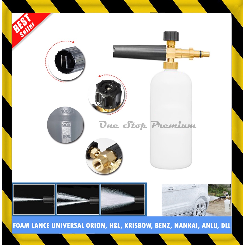 Jual TABUNG SABUN SALJU FOAM LANCE SNOW WASH UNIVERSAL MOBIL MOTOR ...