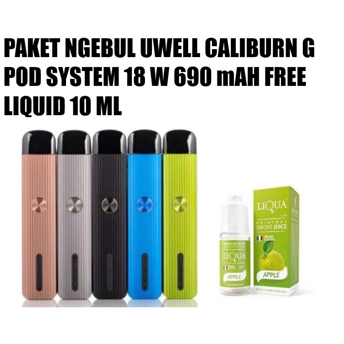 Jual LENGKAP BANGET Kaliburn G Free Refil 10ml | Shopee Indonesia