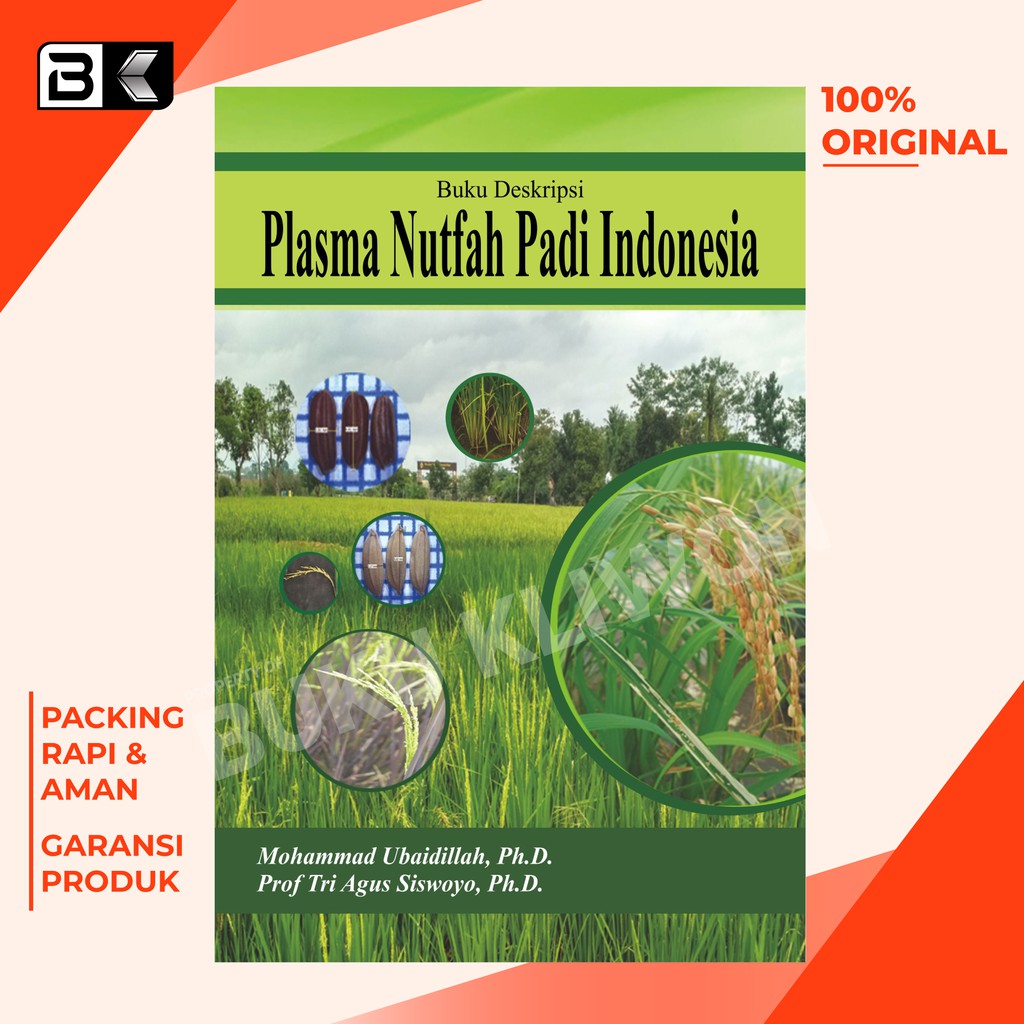 Jual Buku Deskripsi Plasma Nutfah Padi Indonesia Mohammad Ubaidillah ...