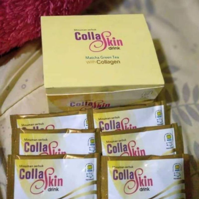 Jual collagen drink / collaskin drink matcha | Shopee Indonesia