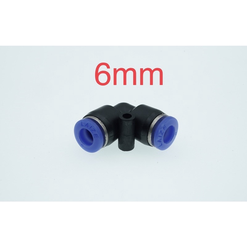 Jual Konektor Selang 6mm 6 mm Slip Lock Elbow Fitting Pneumatic PVC ...