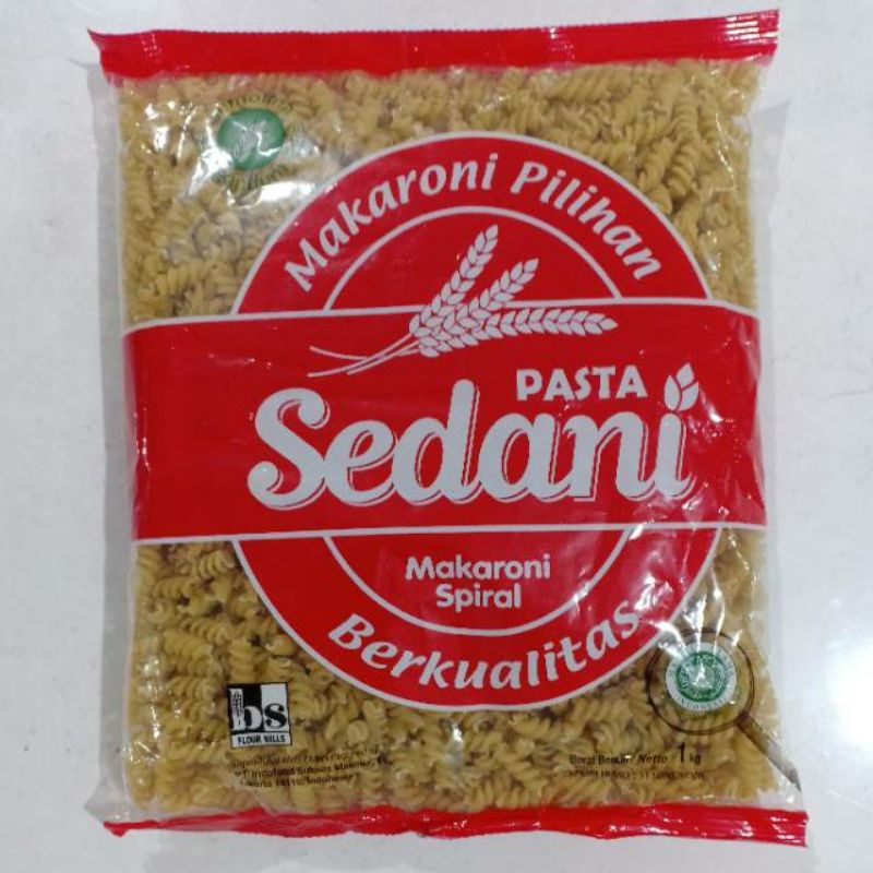Jual Makaroni mentah sedani 1kg /makaroni kerang spiral makaroni pipa ...