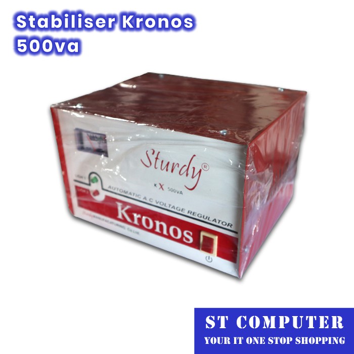 Jual Stavolt Stabilizer Sturdy Kronos 500va | Shopee Indonesia