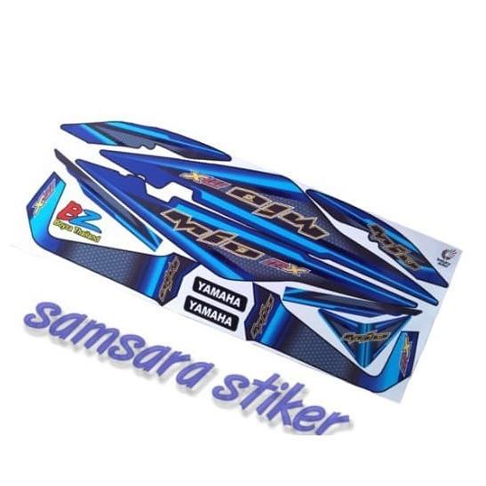 Jual stiker striping motor mio soul variasi biru | Shopee Indonesia
