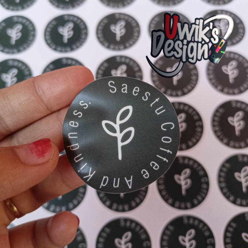 Jual Sticker Produk // Sticker Cromo // lebel sticker | Shopee Indonesia